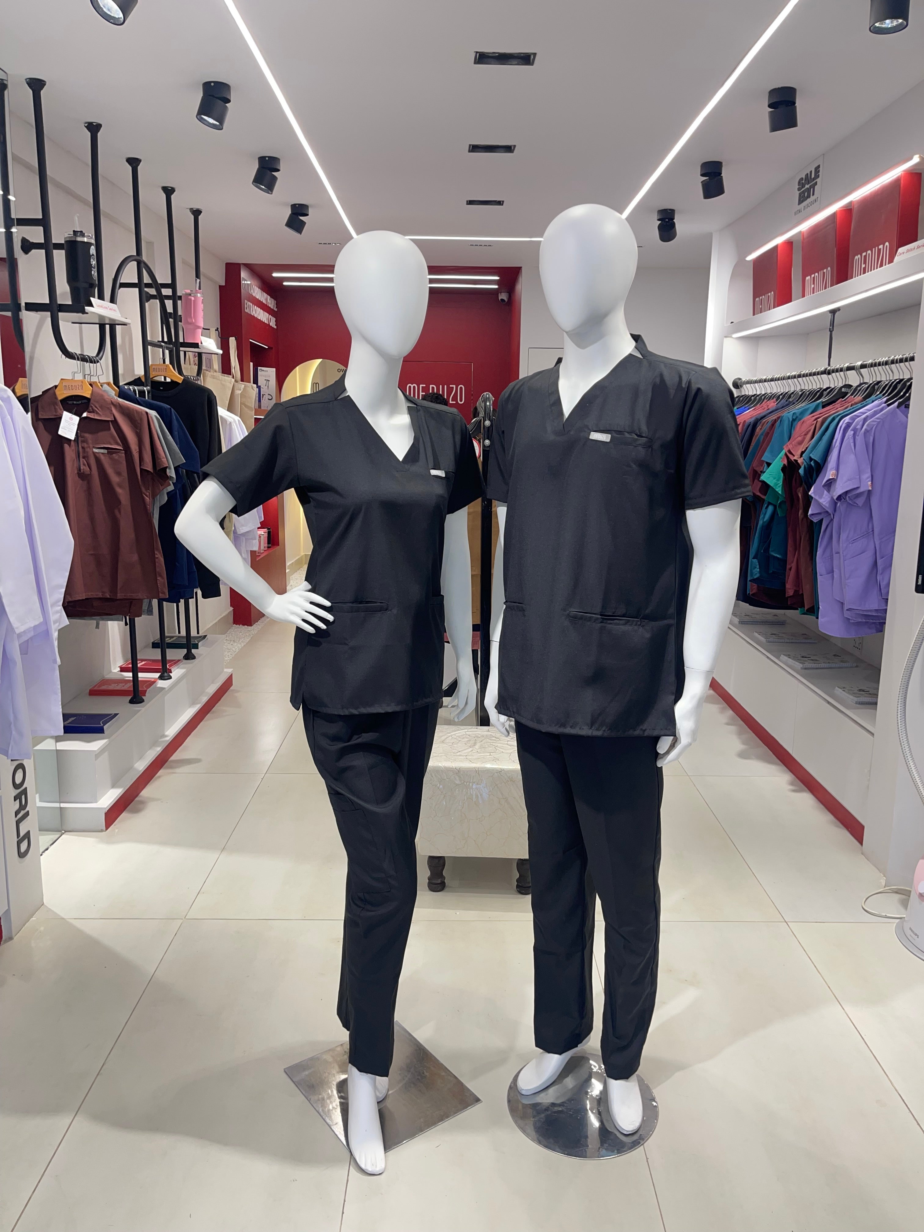 Aura Wrinkle Free Unisex Scrubs